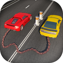 Chained Cars against Bollard - TapTap