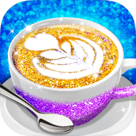 Glitter Coffee - Make The Most Trendy Food - TapTap