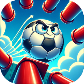 Flying Football Ball - TapTap