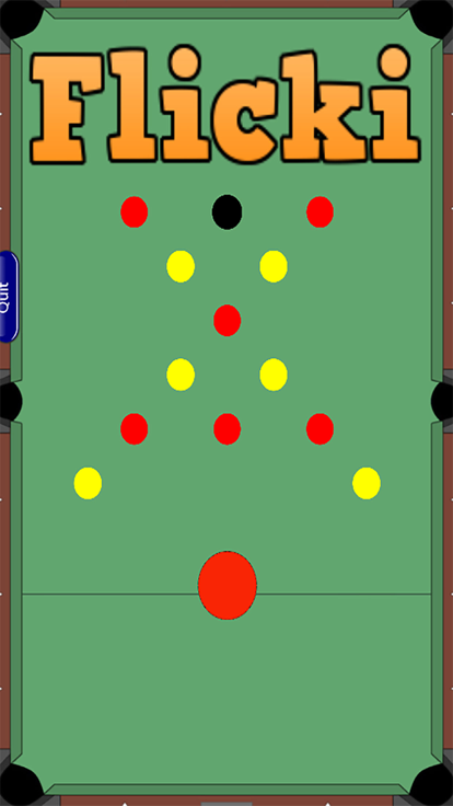 Flicki : 2 Player Pool and Carrom Style Game - TapTap