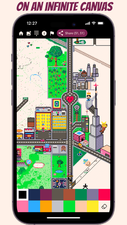 Everyone Draw: Pixel Art Mural - TapTap