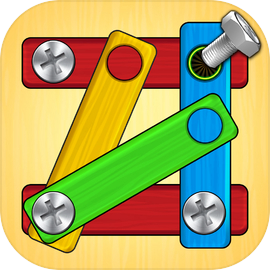 Screw Pin Jam: Wood Nut & Bolt - TapTap