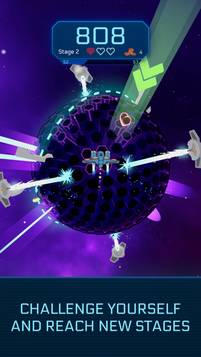 Galaxy Swirl: Hexa Endless Run - TapTap