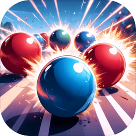 Pink Ball Railway Dash - TapTap