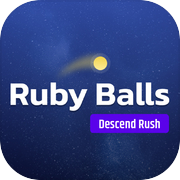 Ruby Balls: Descend Rush - TapTap