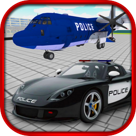 Police Car Airplane Transport - TapTap