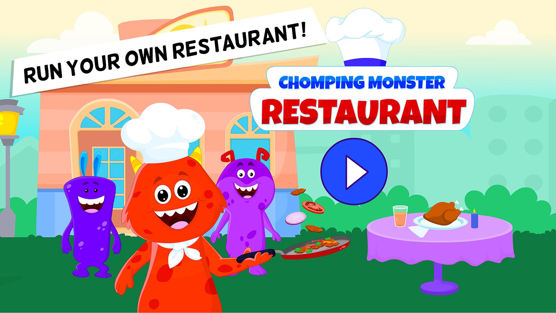 My Monster Town: Restaurant Cooking Games for Kids - Android Download ...