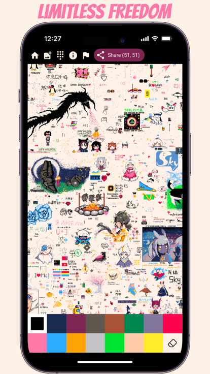 Everyone Draw: Pixel Art Mural - TapTap