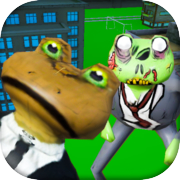 Frog vs Amazing Zombie - TapTap