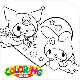 Kuro - Melody Coloring Page - TapTap