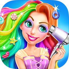 Long Hair Princess Candy Salon - TapTap