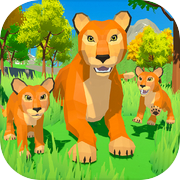 Lion Family Animal Life Sim - TapTap
