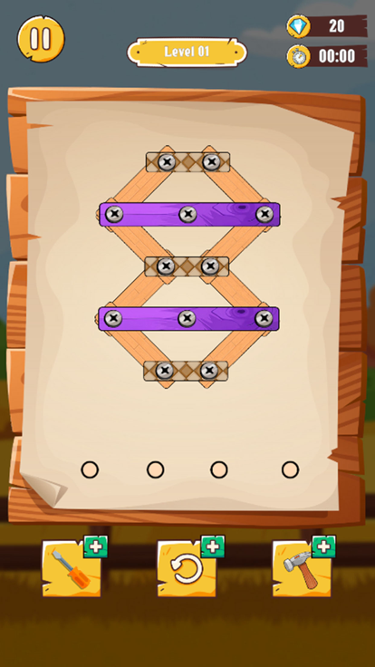 Wood Nuts Unscrew Puzzle Bolts - iOS官方下载 - TapTap