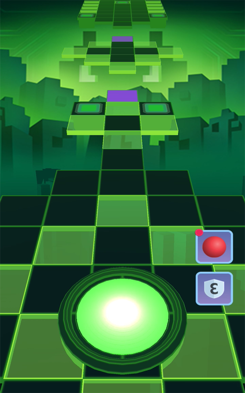 Scrolling Ball in Sky - TapTap