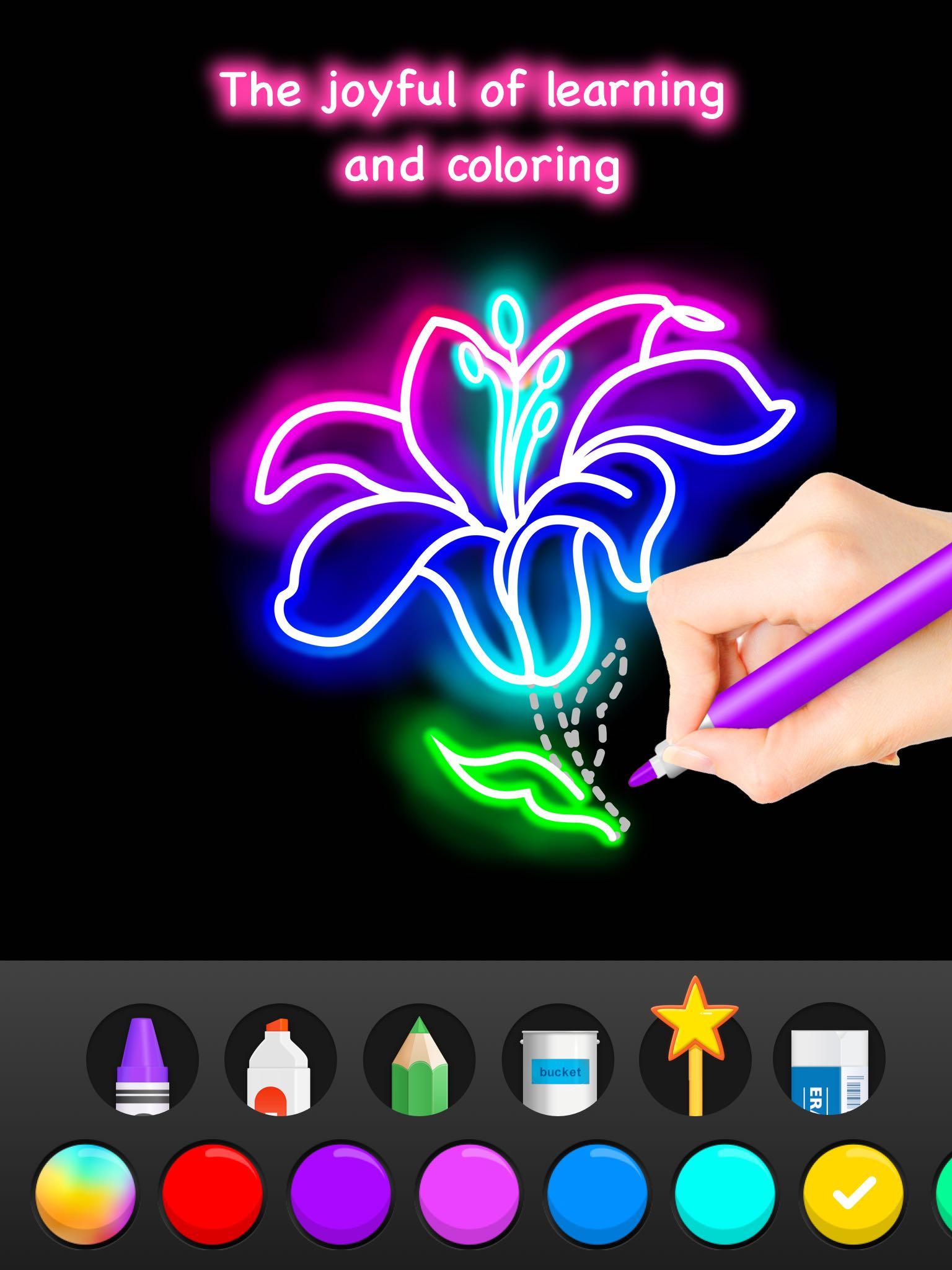 Learn To Draw Glow Flower - Android Download | TapTap