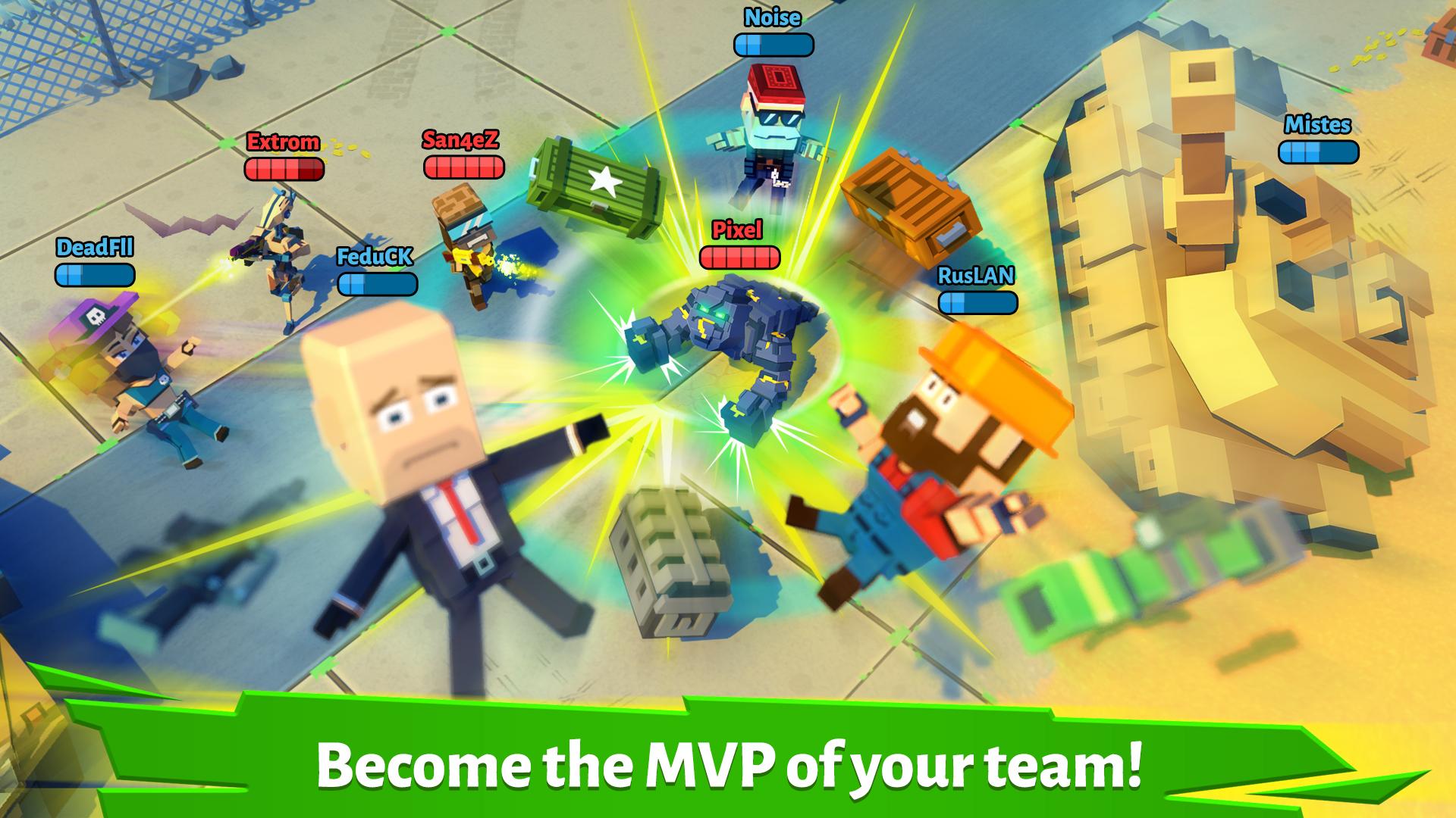 Pixel Arena Online: PvP Multiplayer Blocky Shooter - Android Download ...