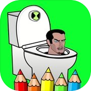 Skibidi Color Toilet at Night - TapTap