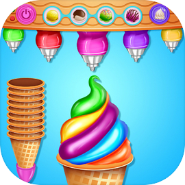 Ice Cream Shop Cone Maker Game - TapTap