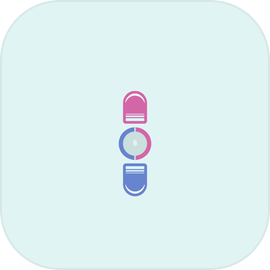 Pink blue battle - TapTap