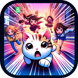 Girls Love Cats: Cat Chase Fun - TapTap