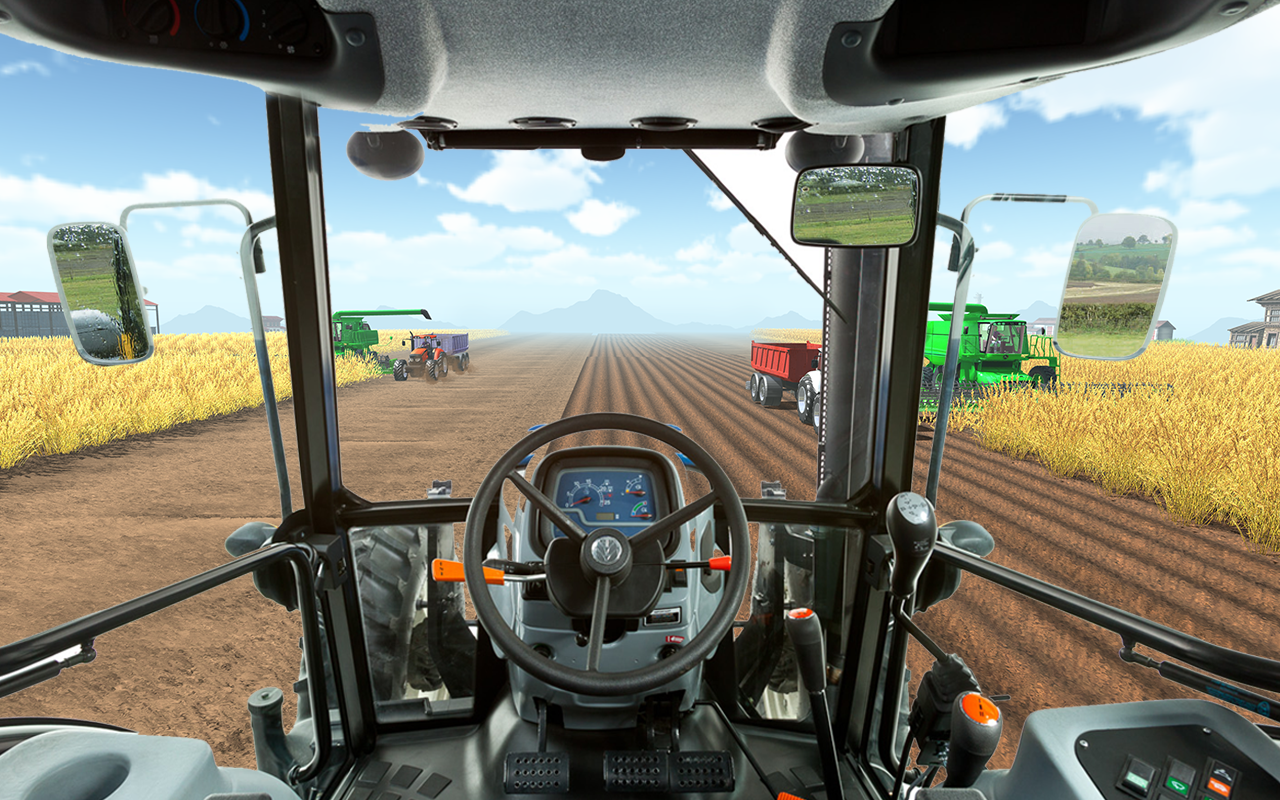 Farming Sim 2018: Modern Farmer Tractor Simulator - Android Download ...
