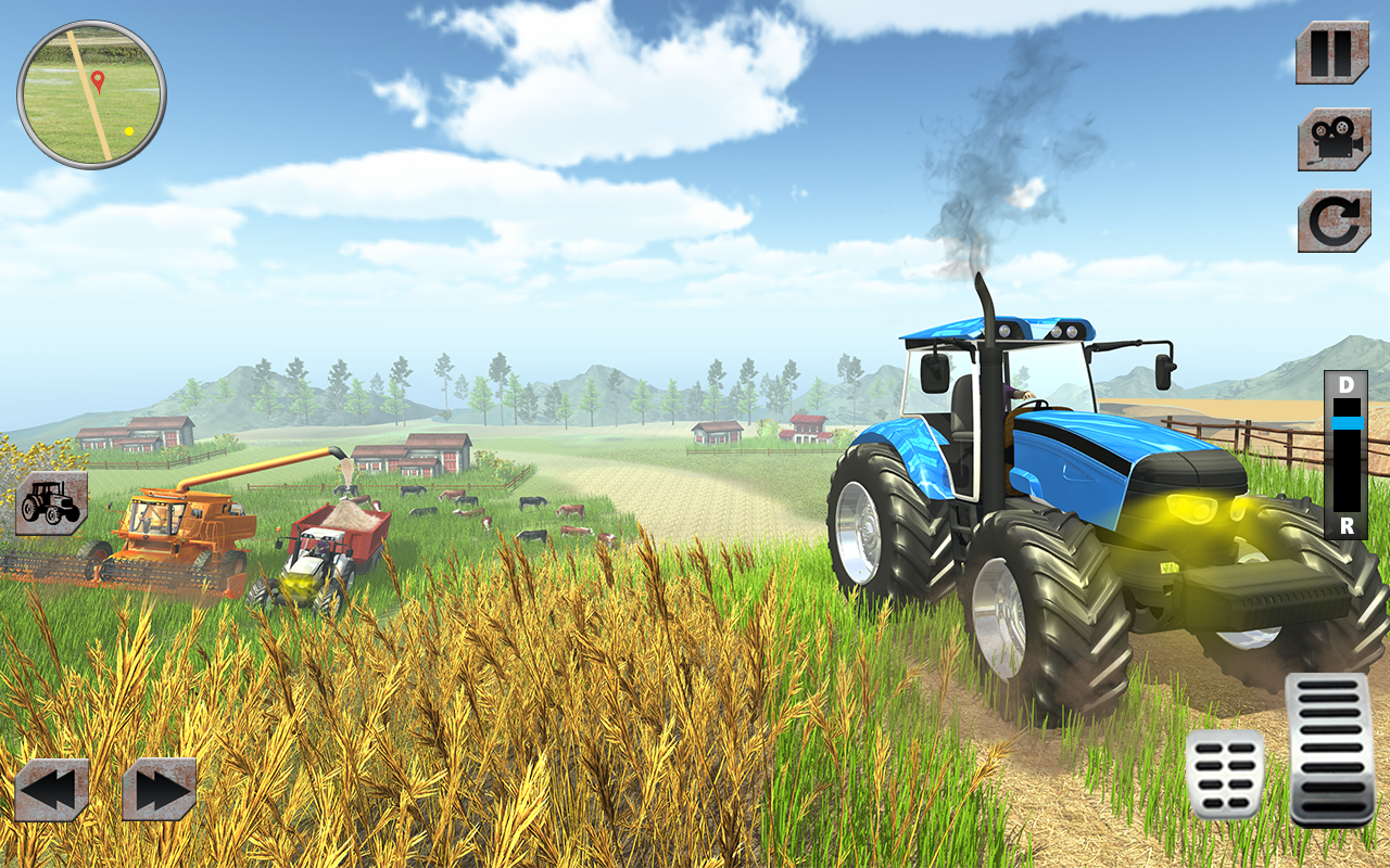 Farming Sim 2018: Modern Farmer Tractor Simulator - Android Download ...