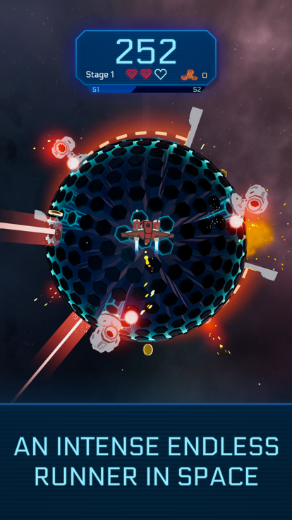 Galaxy Swirl: Hexa Endless Run - TapTap