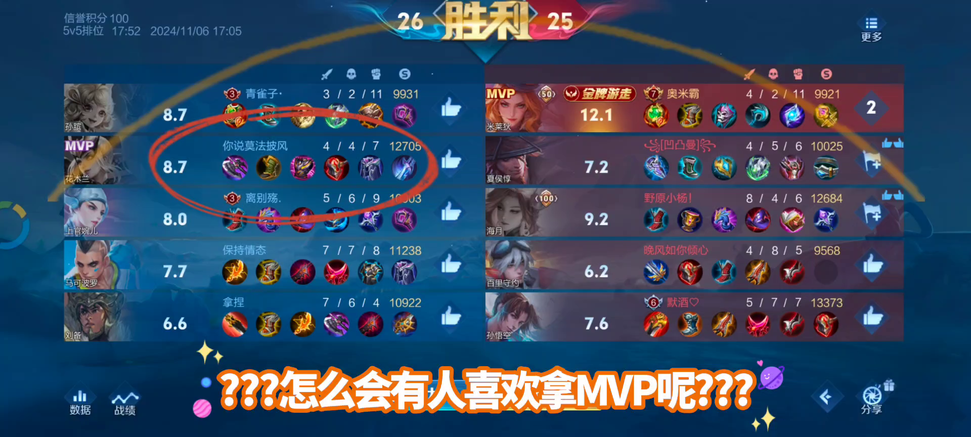 S37·神米莱狄：MVP后遗症 - 奥米霸 ☜戳这里的动态 - TapTap